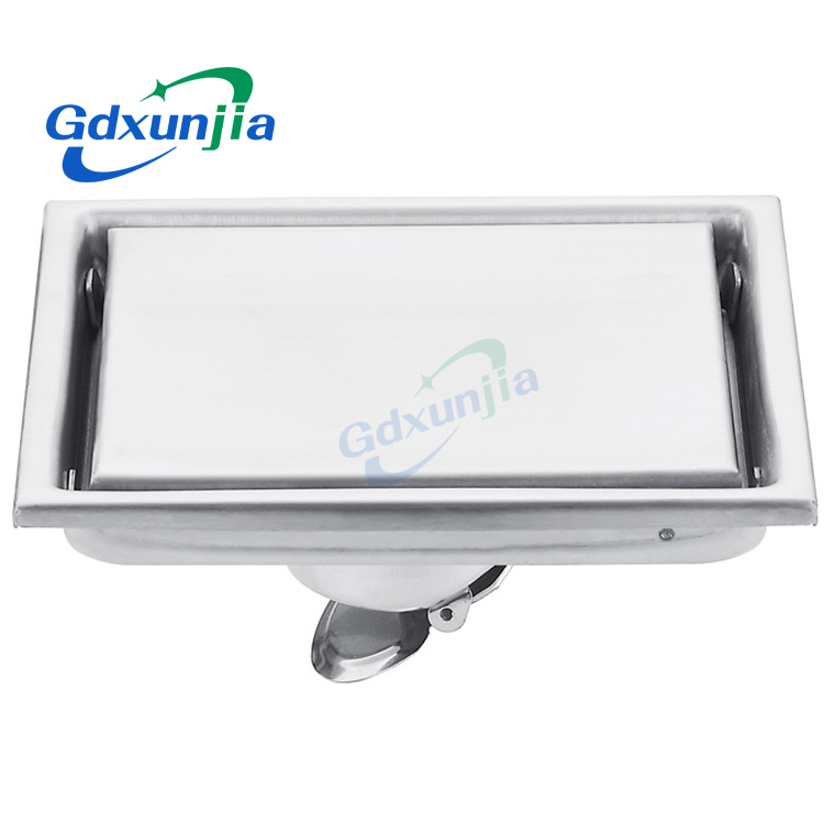Stainless Steel Hidden Floor Drain for Bathrooms – Efficient Water ...